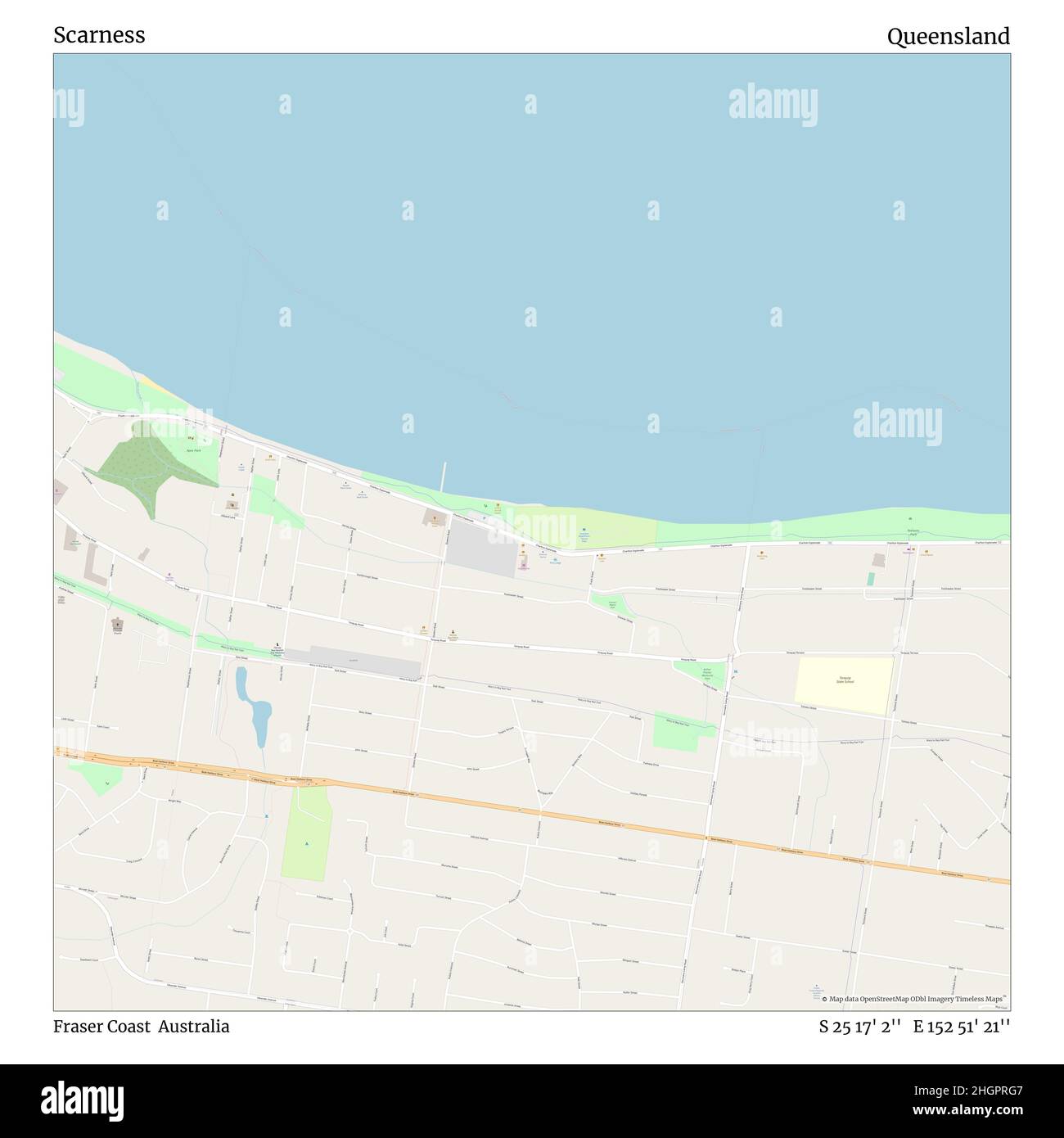 Scarness, Fraser Coast, Australia, Queensland, S 25 17' 2'', E 152 51 ...