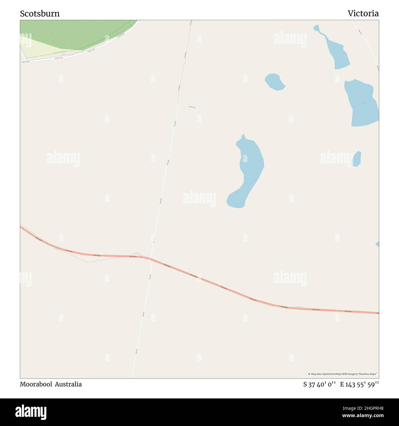 Scotsburn, Moorabool, Australien, Victoria, S 37 40' 0'', E 143 55' 59 ...