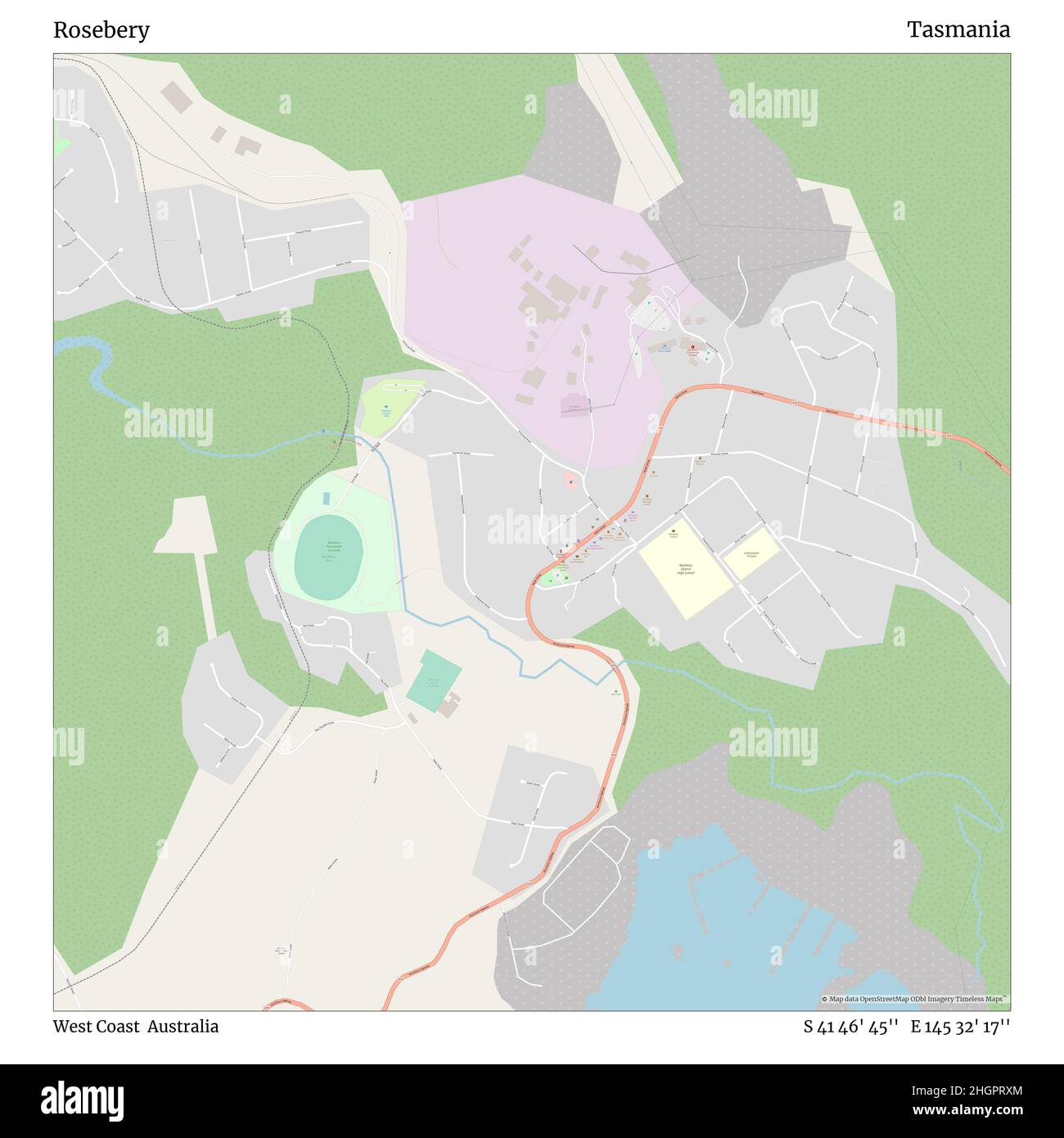 Rosebery, Westküste, Australien, Tasmanien, S 41 46' 45'', E 145 32' 17 ...