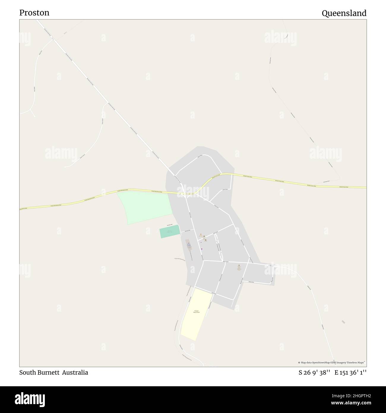 Proston, South Burnett, Australien, Queensland, S 26 9' 38'', E 151 36 ...