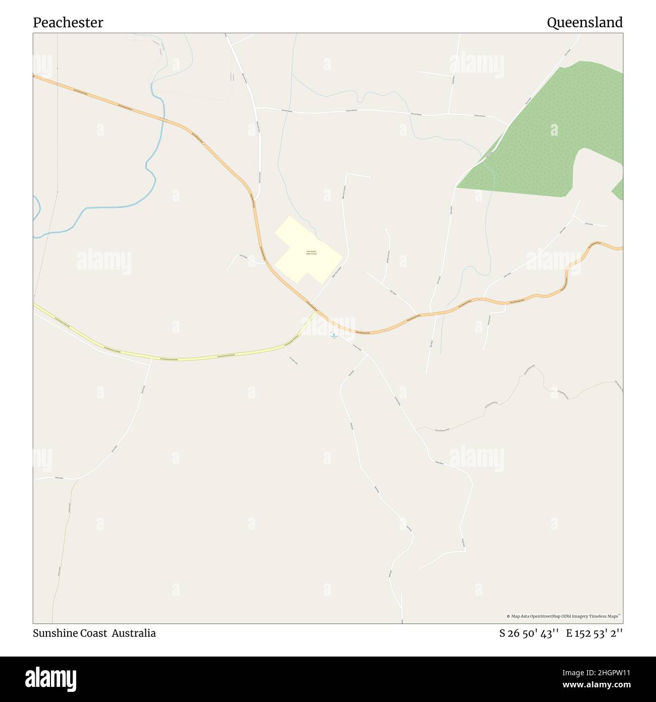 Peachester, Sunshine Coast, Australien, Queensland, S 26 50' 43'', E ...