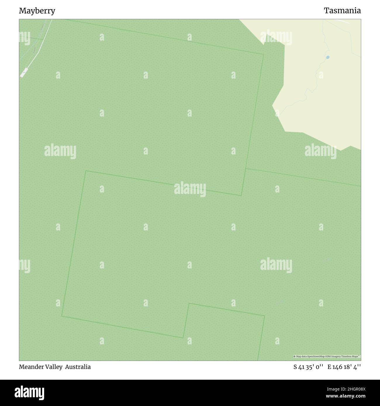 Mayberry, Meander Valley, Australien, Tasmanien, S 41 35' 0'', E 146 18 ...