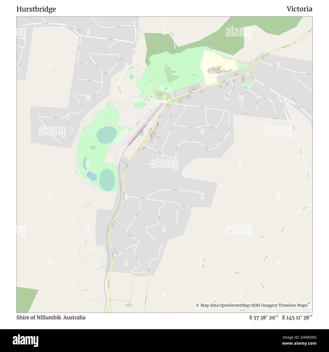 Hurstbridge, Shire of Nillumbik, Australien, Victoria, S 37 38' 29'', E ...