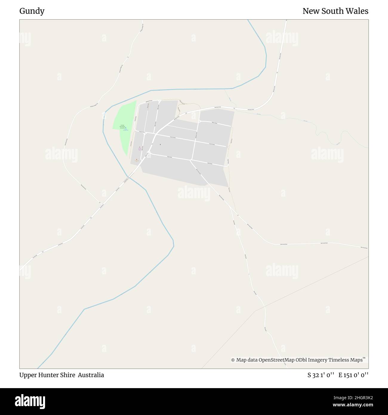 Gundy, Upper Hunter Shire, Australien, New South Wales, S 32 1' 0'', E ...