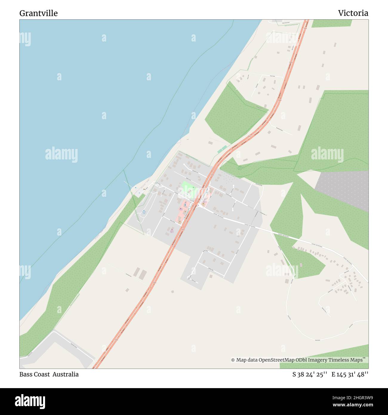 GRANTVILLE, Bass Coast, Australia, Victoria, S 38 24' 25'', E 145 31 ...