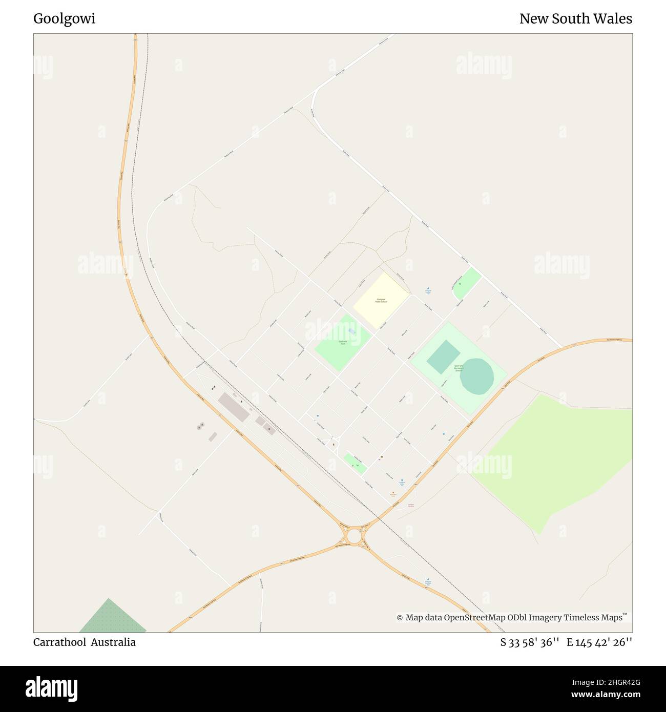 Goolgowi, Carrathool, Australien, New South Wales, S 33 58' 36'', E 145 ...