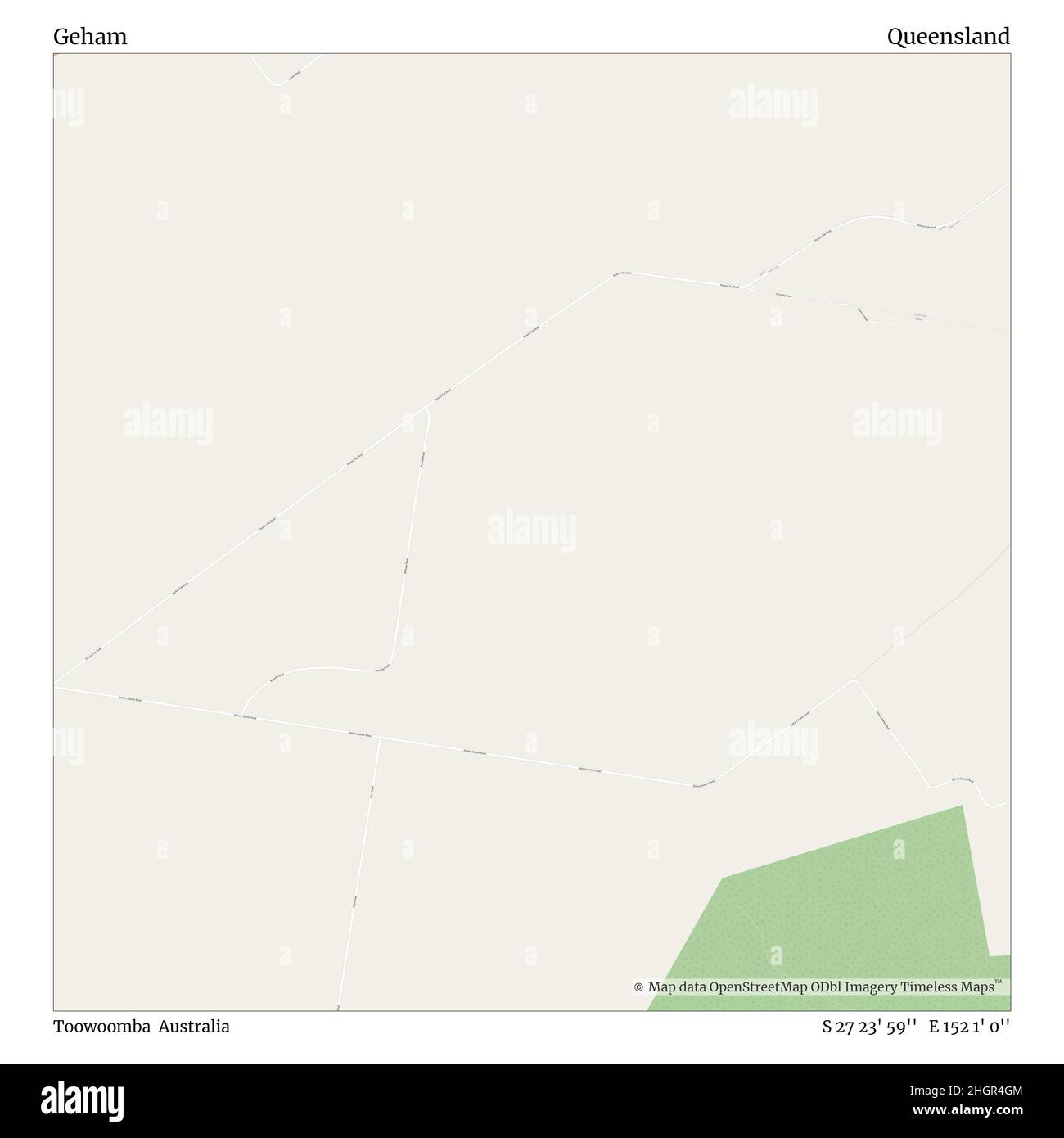 Geham, Toowoomba, Australien, Queensland, S 27 23' 59'', E 152 1' 0 ...