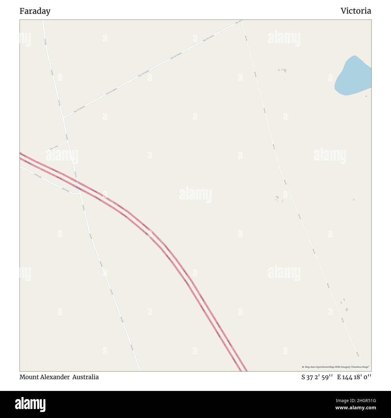 Faraday, Mount Alexander, Australia, Victoria, S 37 2' 59'', E 144 18 ...