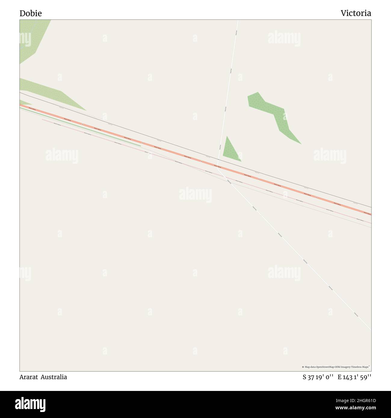 Dobie, Ararat, Australien, Victoria, S 37 19' 0'', E 143 1' 59'', map ...