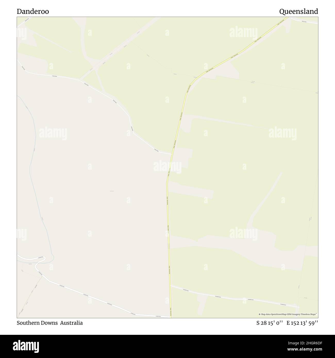 Danderoo, Southern Downs, Australien, Queensland, S 28 15' 0'', E 152 ...