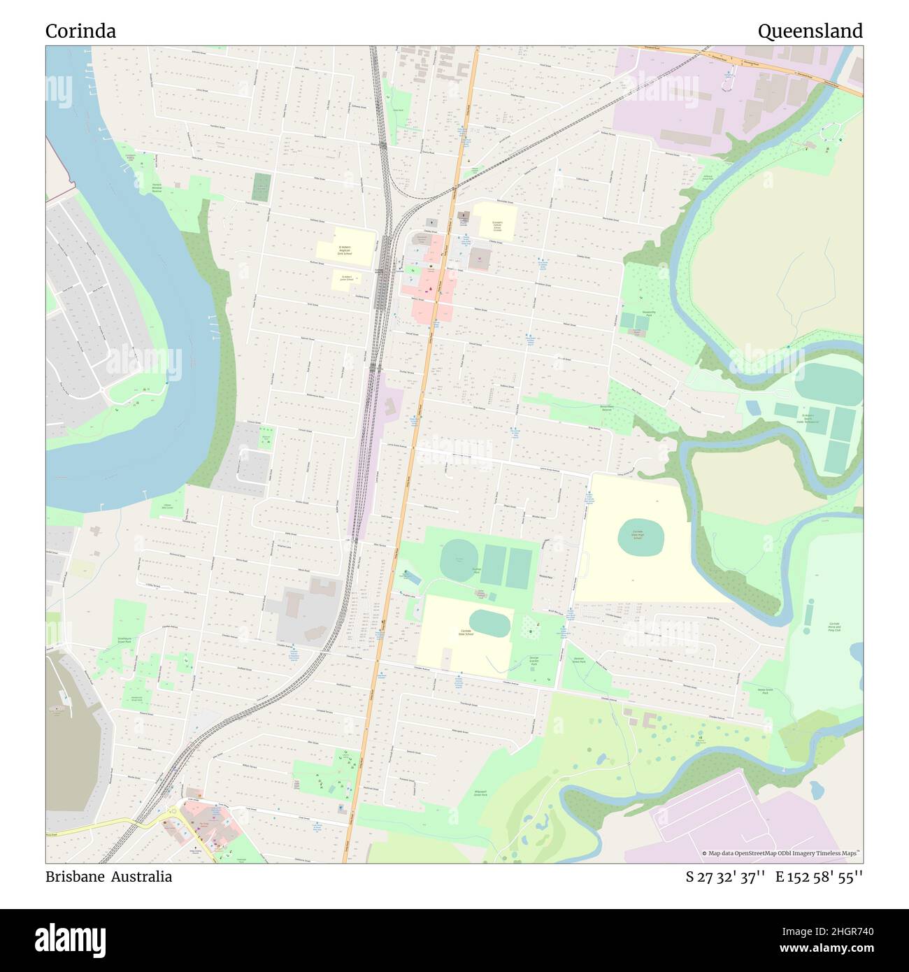 Corinda, Brisbane, Australien, Queensland, S 27 32' 37'', E 152 58' 55 ...