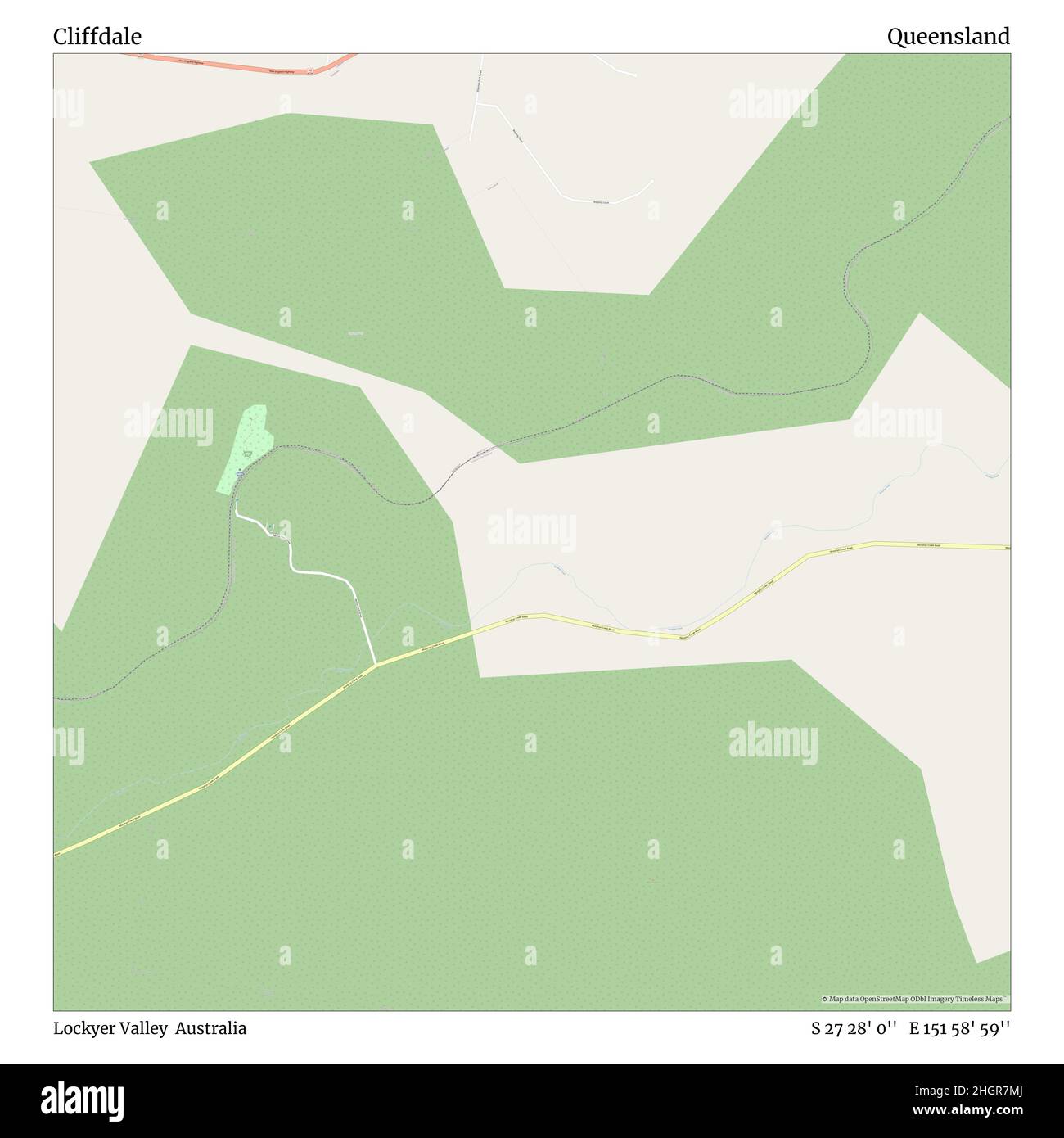 Cliffdale, Lockyer Valley, Australien, Queensland, S 27 28' 0'', E 151 ...