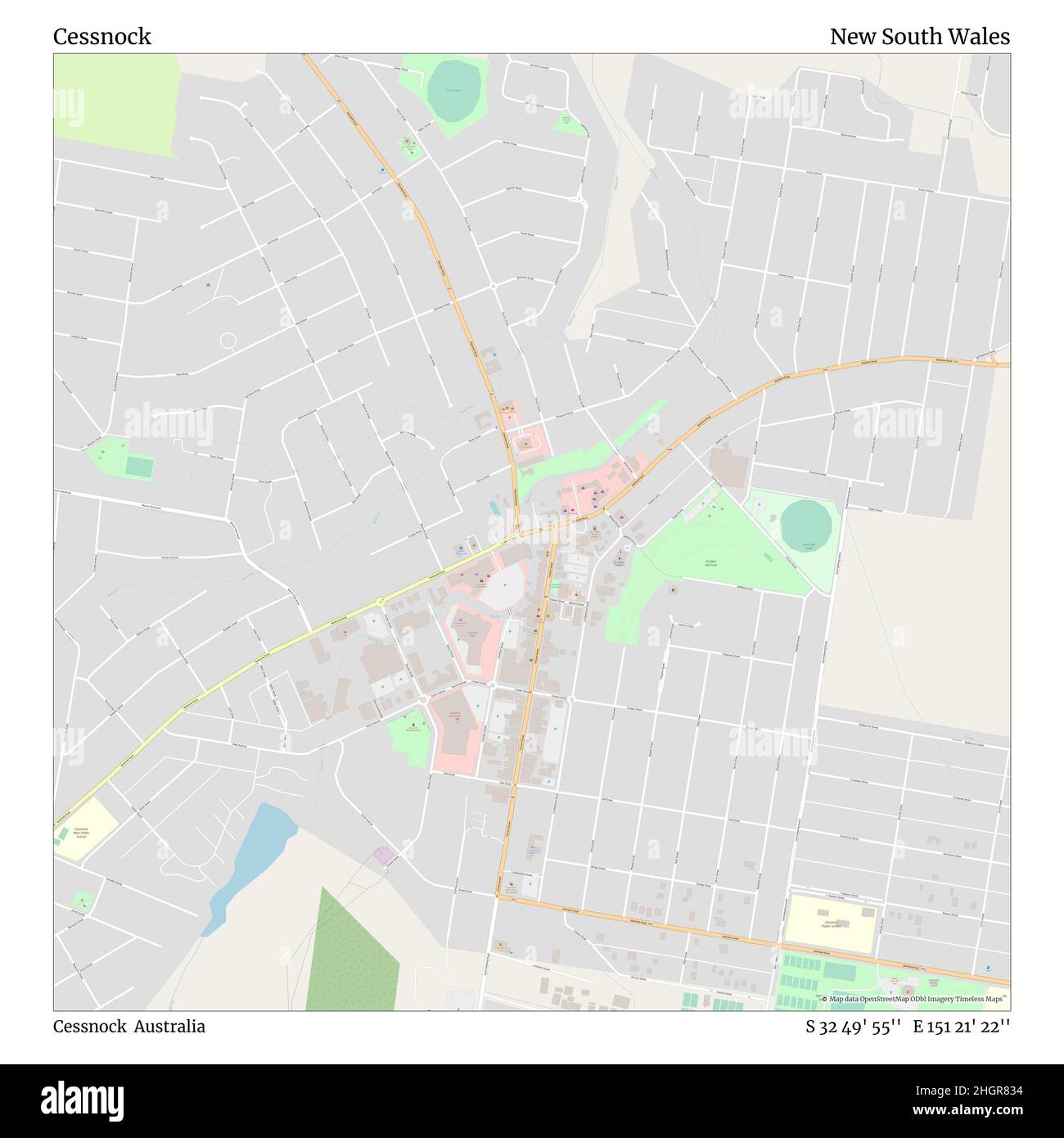 Cessnock, Cessnock, Australien, New South Wales, S 32 49' 55'', E 151 ...