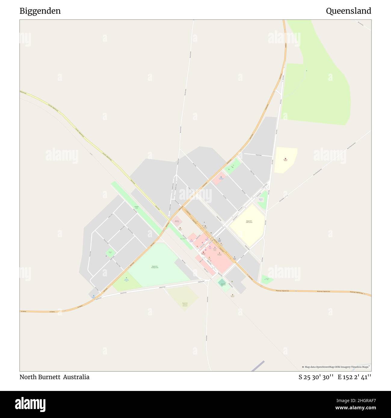 Biggenden, North Burnett, Australien, Queensland, S 25 30' 30'', E 152 ...