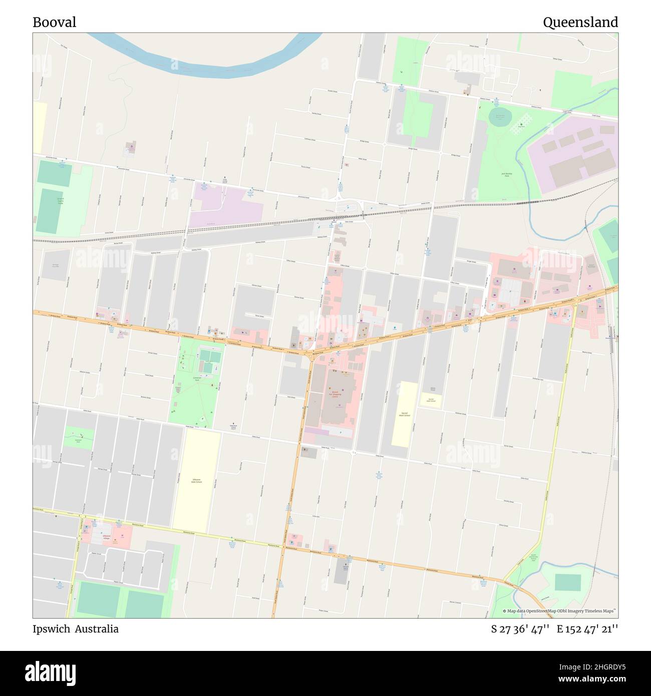 Booval, Ipswich, Australien, Queensland, S 27 36' 47'', E 152 47' 21 ...