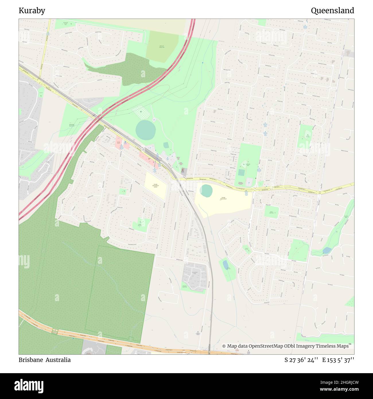 Kuraby, Brisbane, Australien, Queensland, S 27 36' 24'', E 153 5' 37 ...