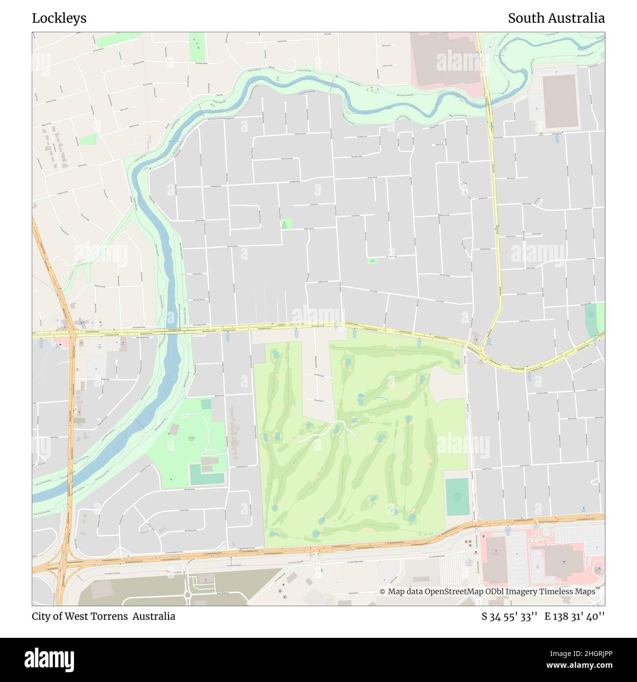 Lockleys, City of West Torrens, Australien, South Australia, S 34 55 ...