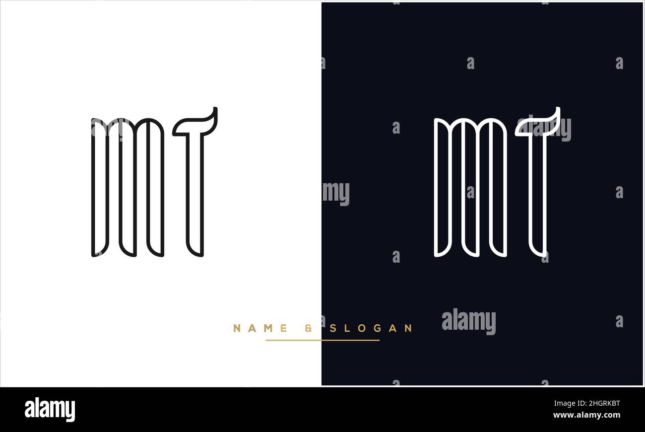 Mt logo vektor vektoren -Fotos und -Bildmaterial in hoher Auflösung – Alamy