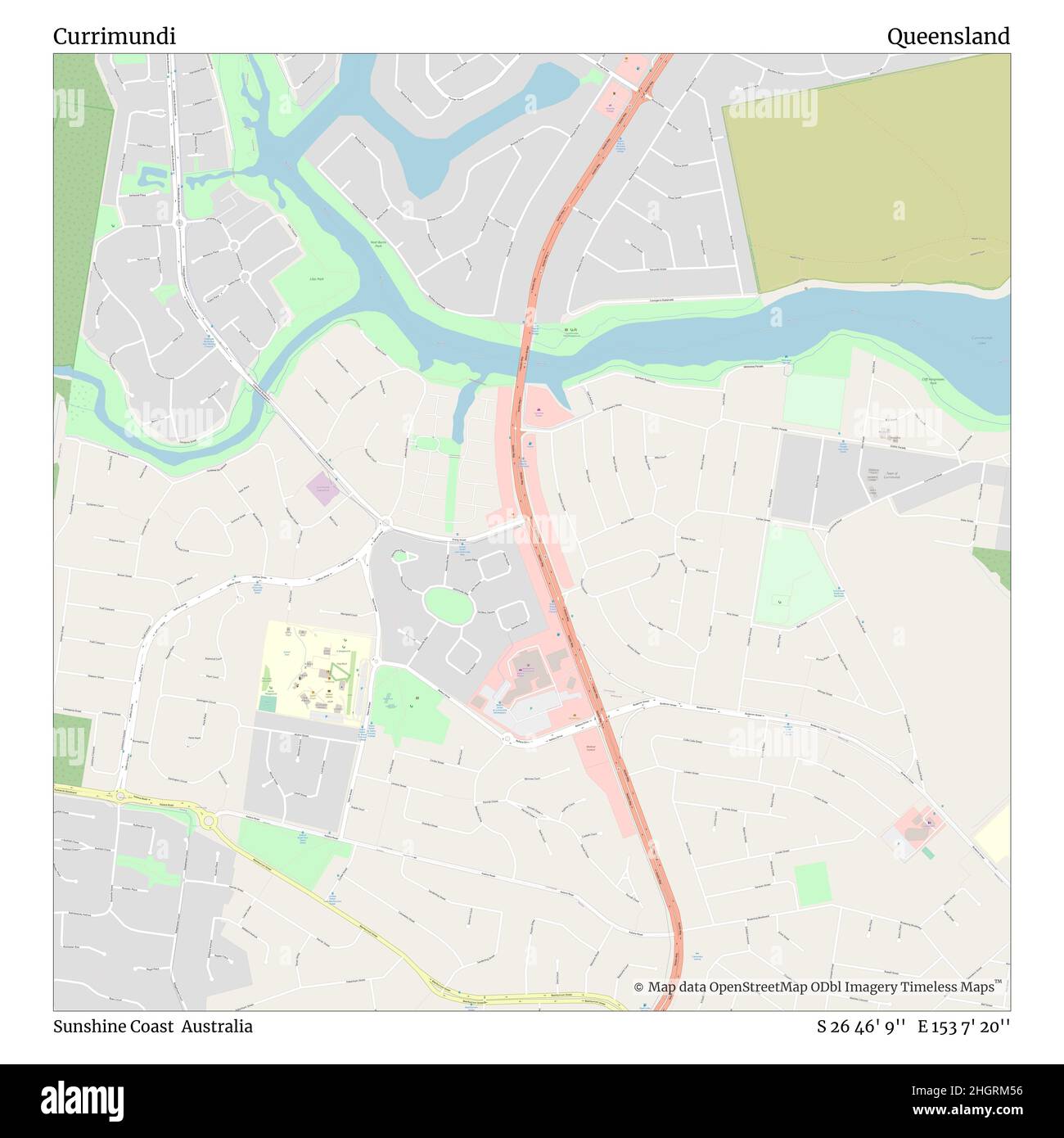 Currimundi, Sunshine Coast, Australien, Queensland, S 26 46' 9'', E 153 ...