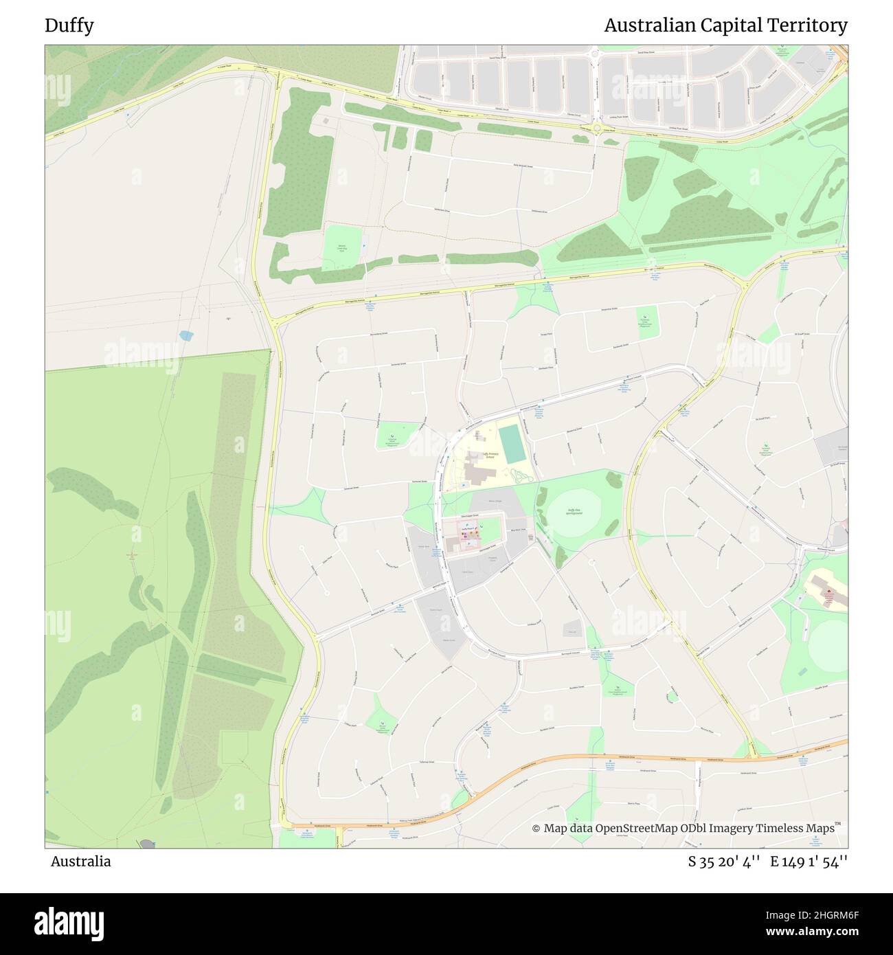 Duffy, Australien, Australian Capital Territory, S 35 20' 4'', E 149 1 ...