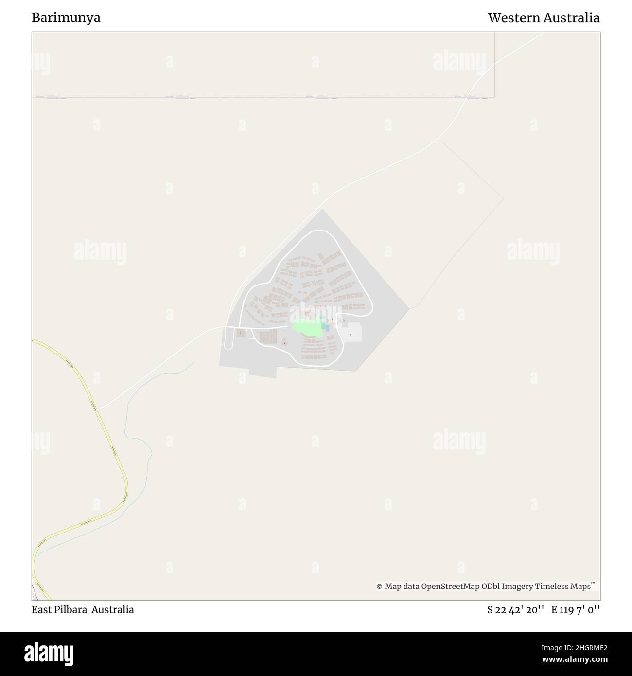 Barimunya, East Pilbara, Australien, Western Australia, S 22 42' 20 ...