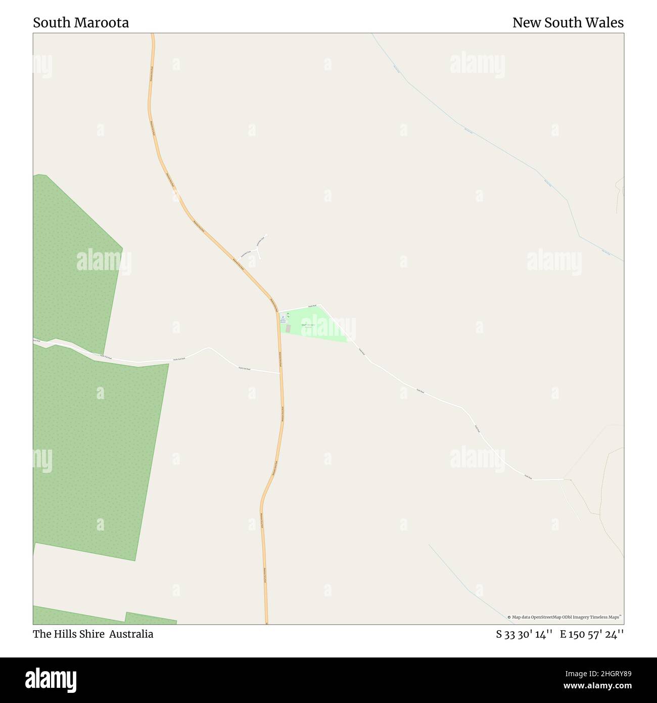 South Maroota, The Hills Shire, Australien, New South Wales, S 33 30 ...