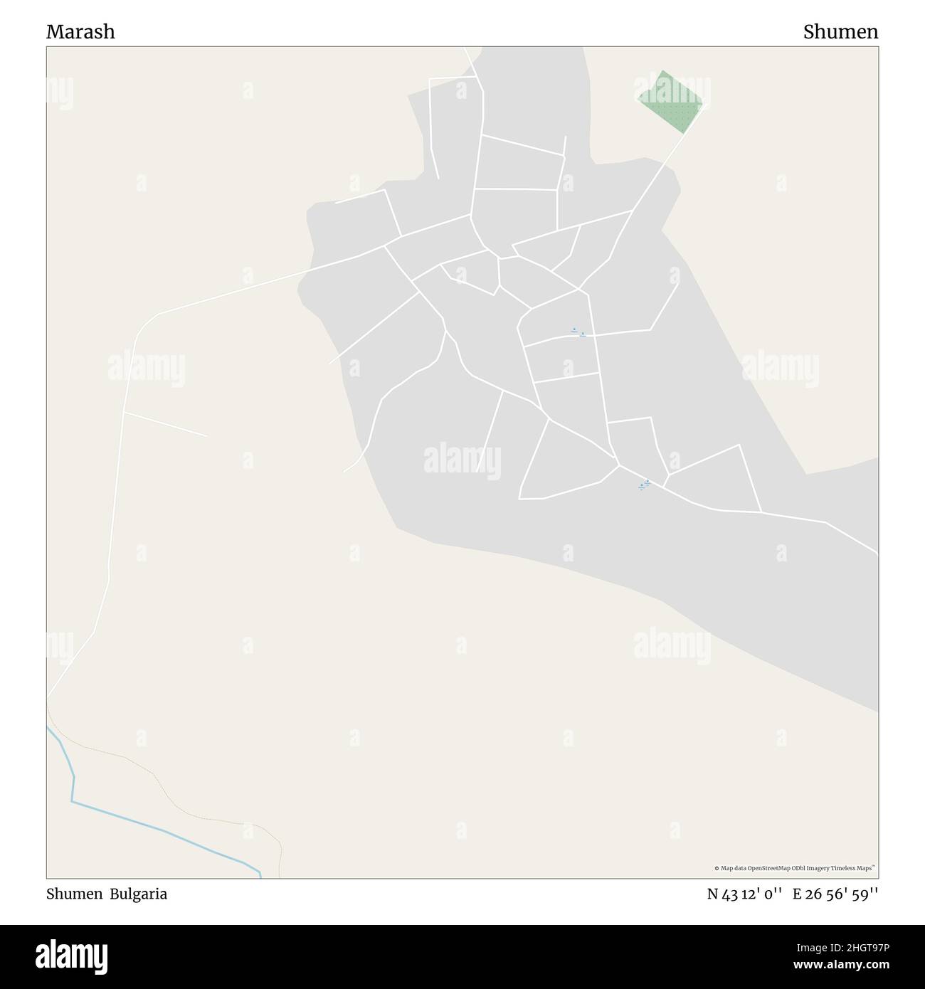 Marash, Shumen, Bulgaria, Shumen, N 43 12' 0'', E 26 56' 59'', map ...