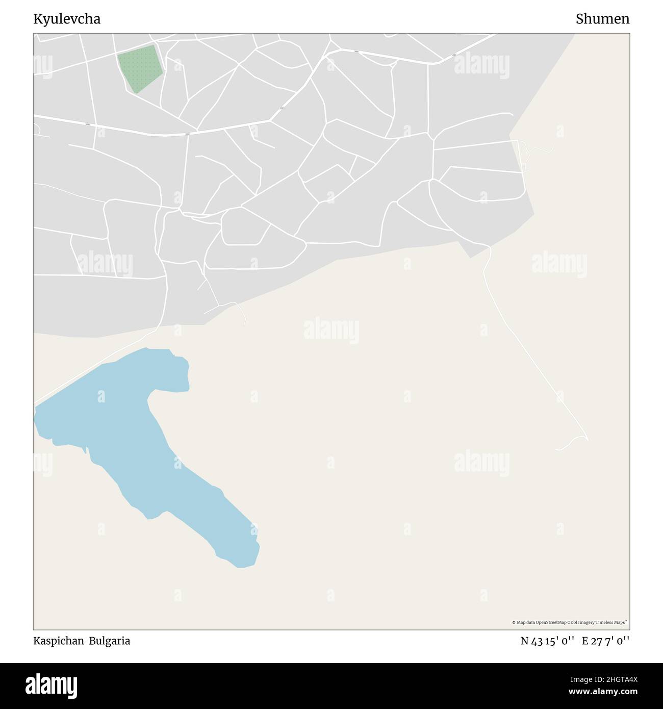 Kyulevcha, Kaspichan, Bulgaria, Shumen, N 43 15' 0'', E 27 7' 0'', map ...