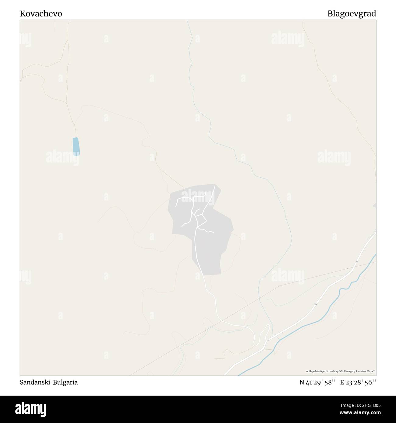 Kovachevo, Sandanski, Bulgarien, Blagoevgrad, N 41 29' 58'', E 23 28 ...