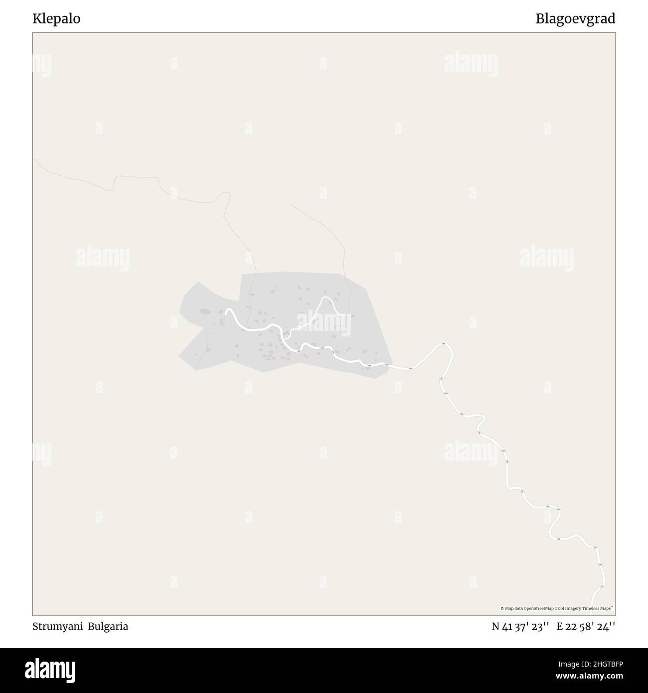 Klepalo, Strumyani, Bulgarien, Blagoevgrad, N 41 37' 23'', E 22 58' 24 ...