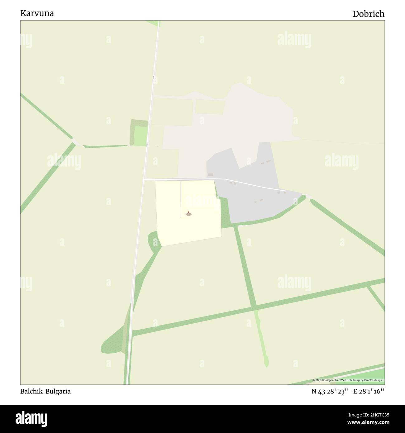 Karvuna, Balchik, Bulgarien, Dobritsch, N 43 28' 23'', E 28 1' 16 ...