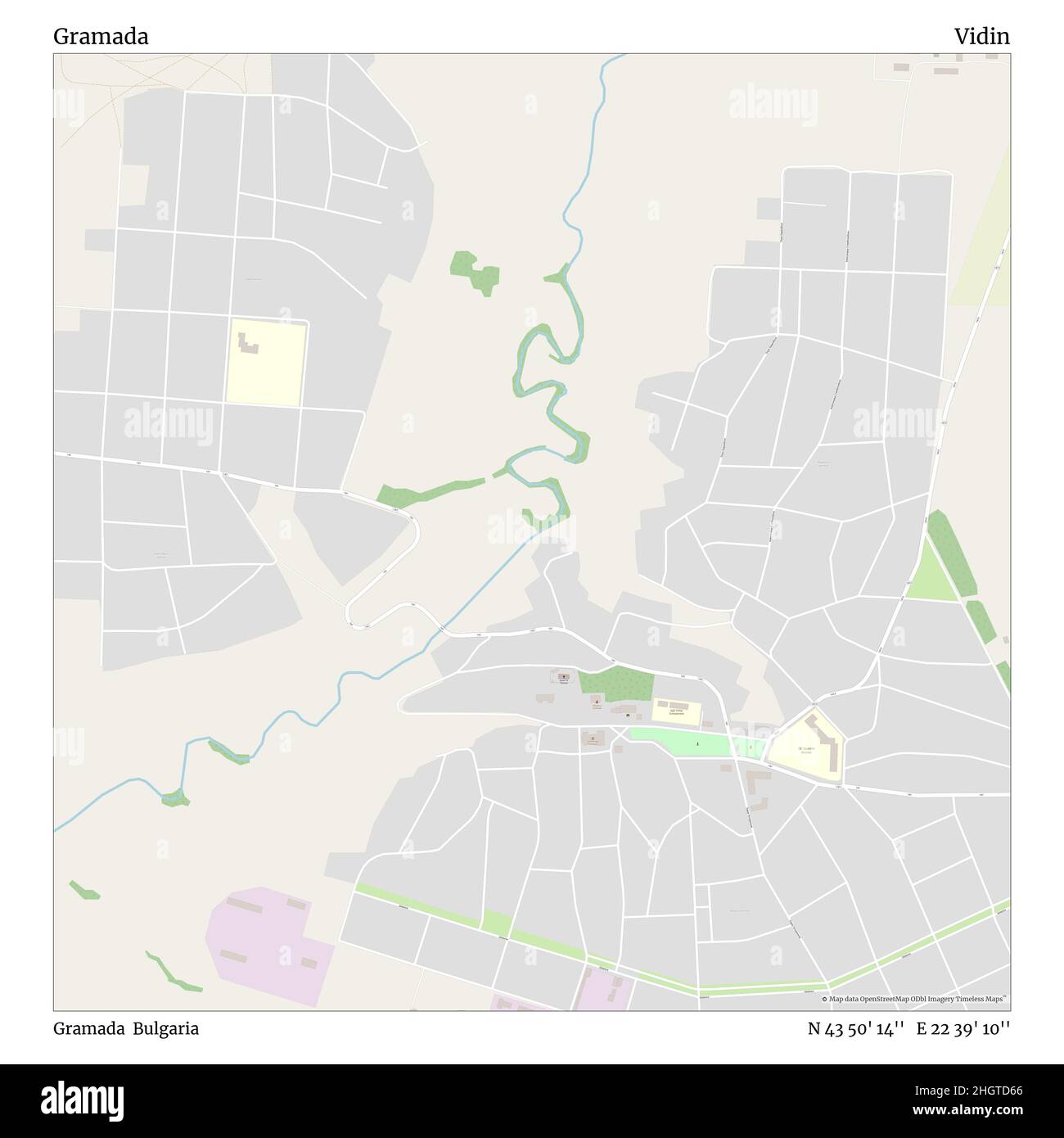 Gramada, Gramada, Bulgaria, Vidin, N 43 50' 14'', E 22 39' 10'', map ...
