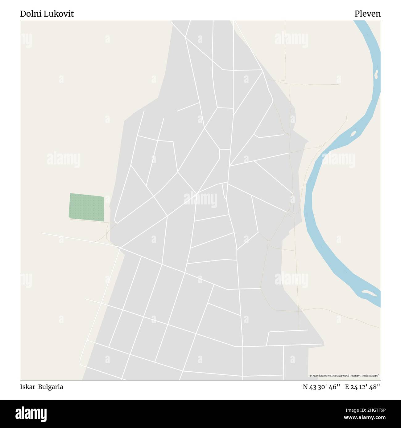 Dolni Lukovit, Iskar, Bulgarien, Pleven, N 43 30' 46'', E 24 12' 48 ...