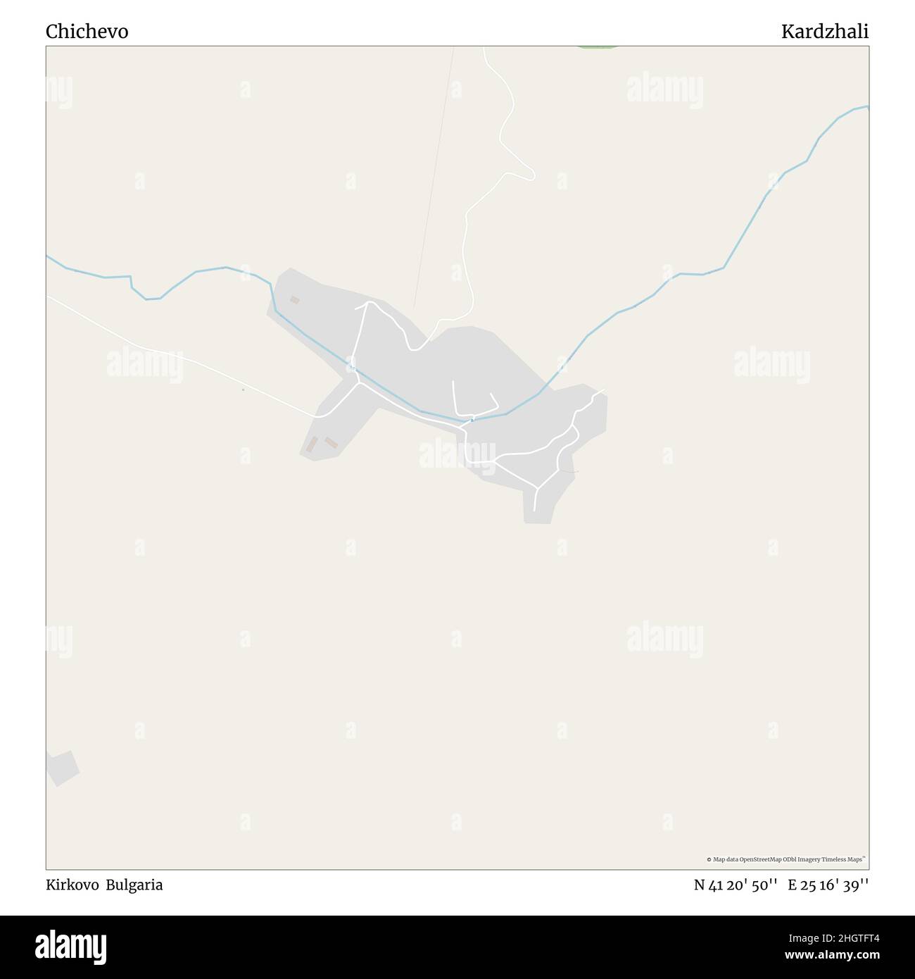 Chichevo, Kirkovo, Bulgarien, Kardzhali, N 41 20' 50'', E 25 16' 39 ...