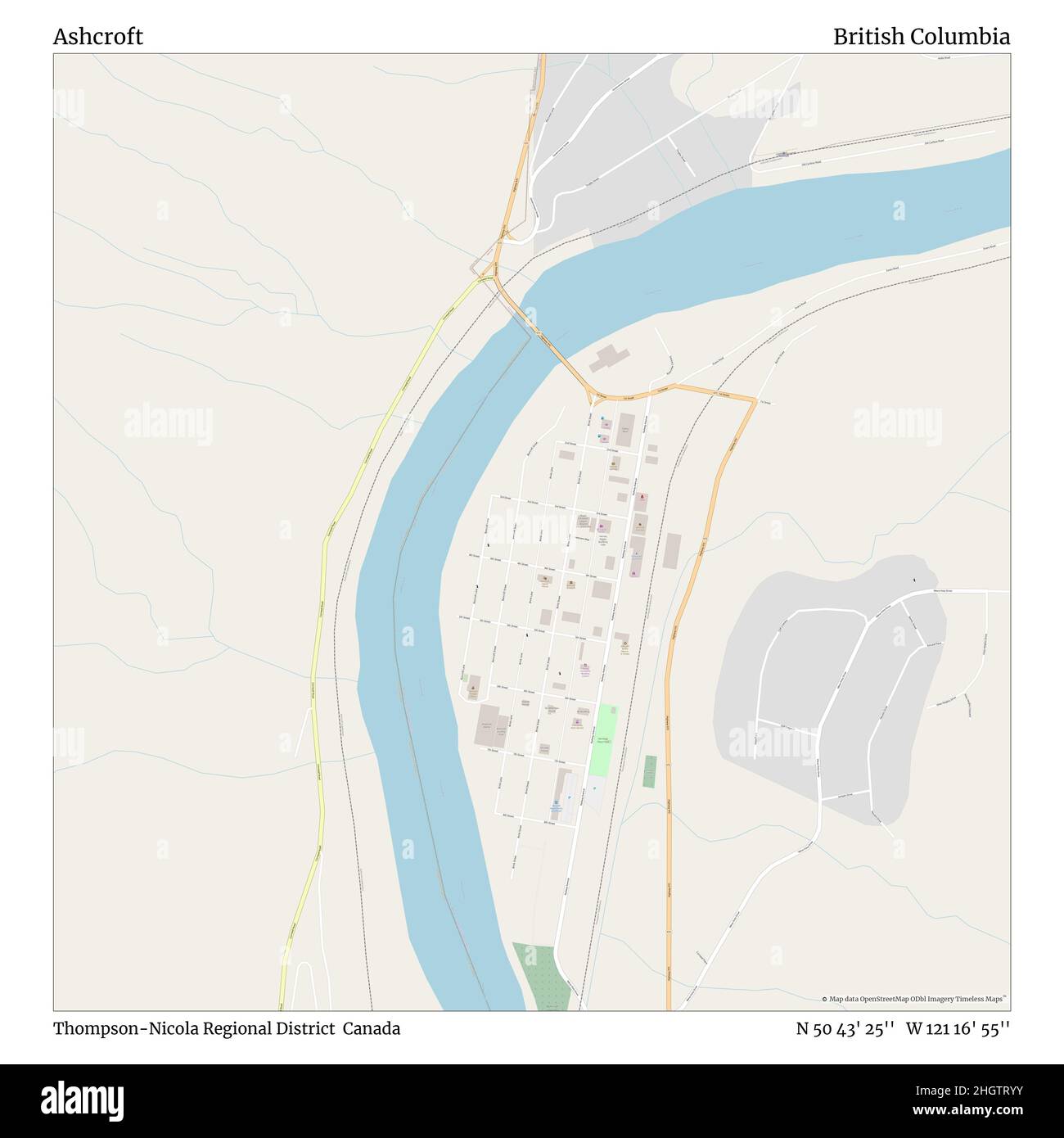 Ashcroft, Thompson-Nicola Regional District, Kanada, British Columbia ...