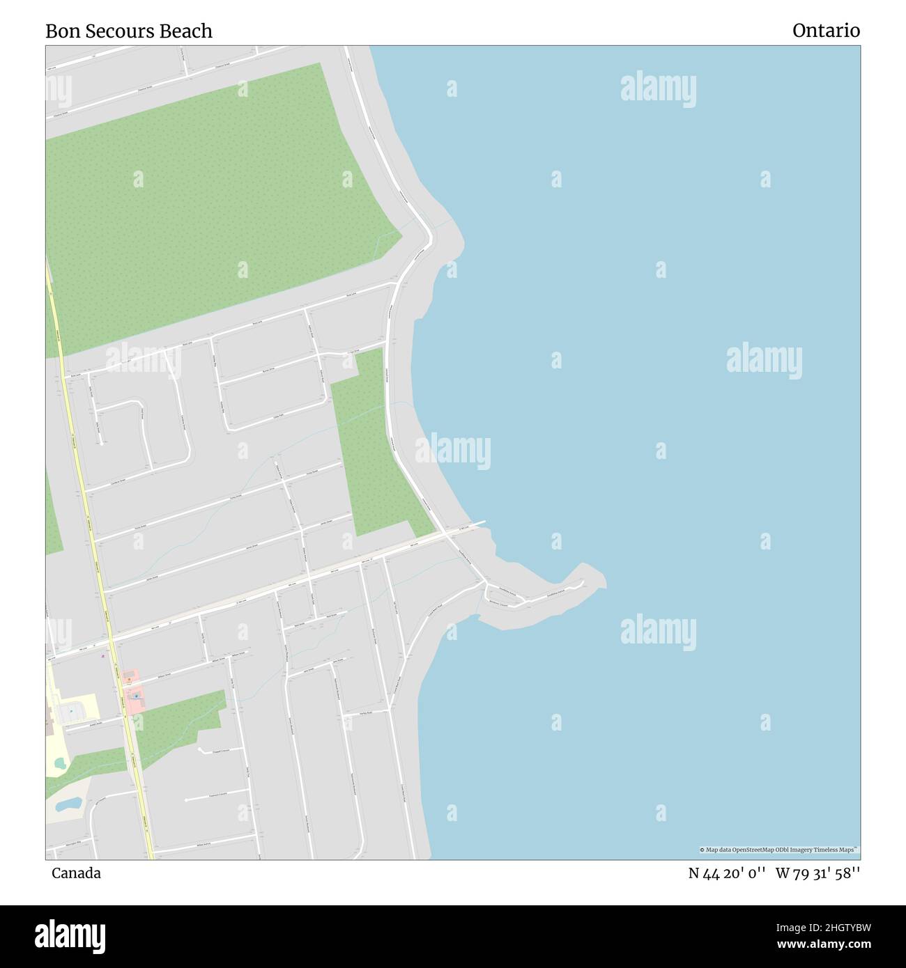 Bon secours strand Ausgeschnittene Stockfotos und -bilder - Alamy