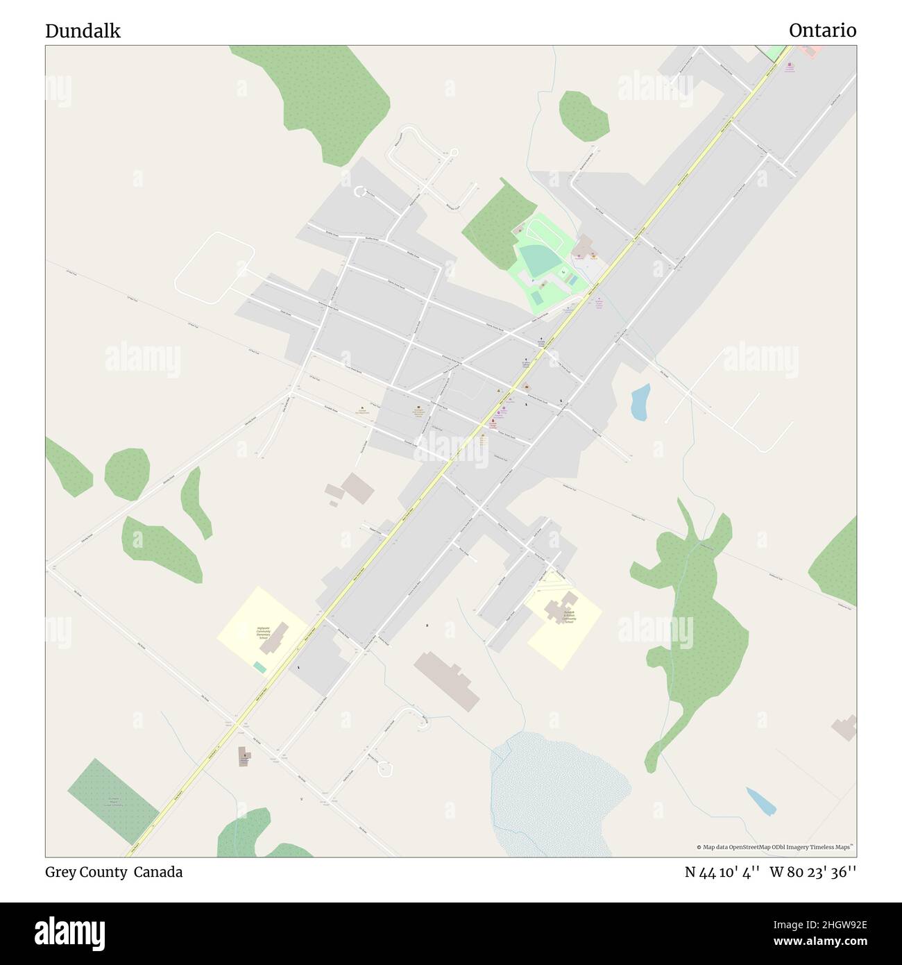Mappa di dundalk in ontario -Fotos und -Bildmaterial in hoher Auflösung ...