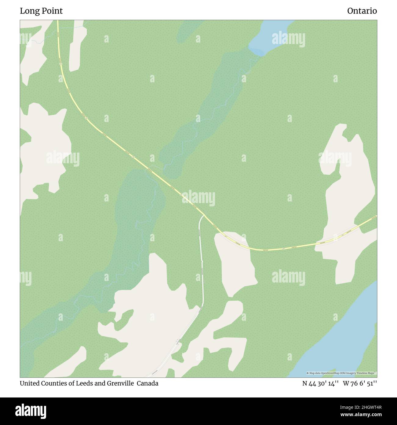 Long Point, United Counties of Leeds and Grenville, Canada, Ontario, N ...