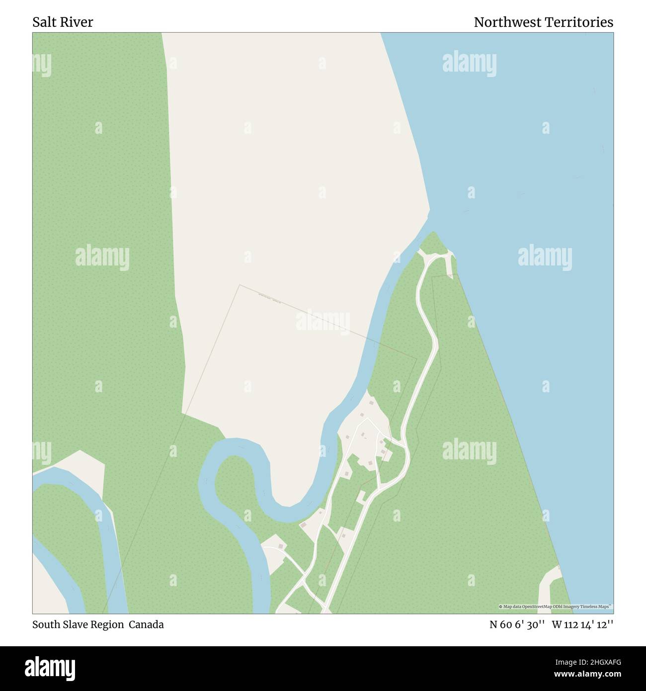 Salt River, South Slave Region, Kanada, Northwest Territories, N 60 6 ...