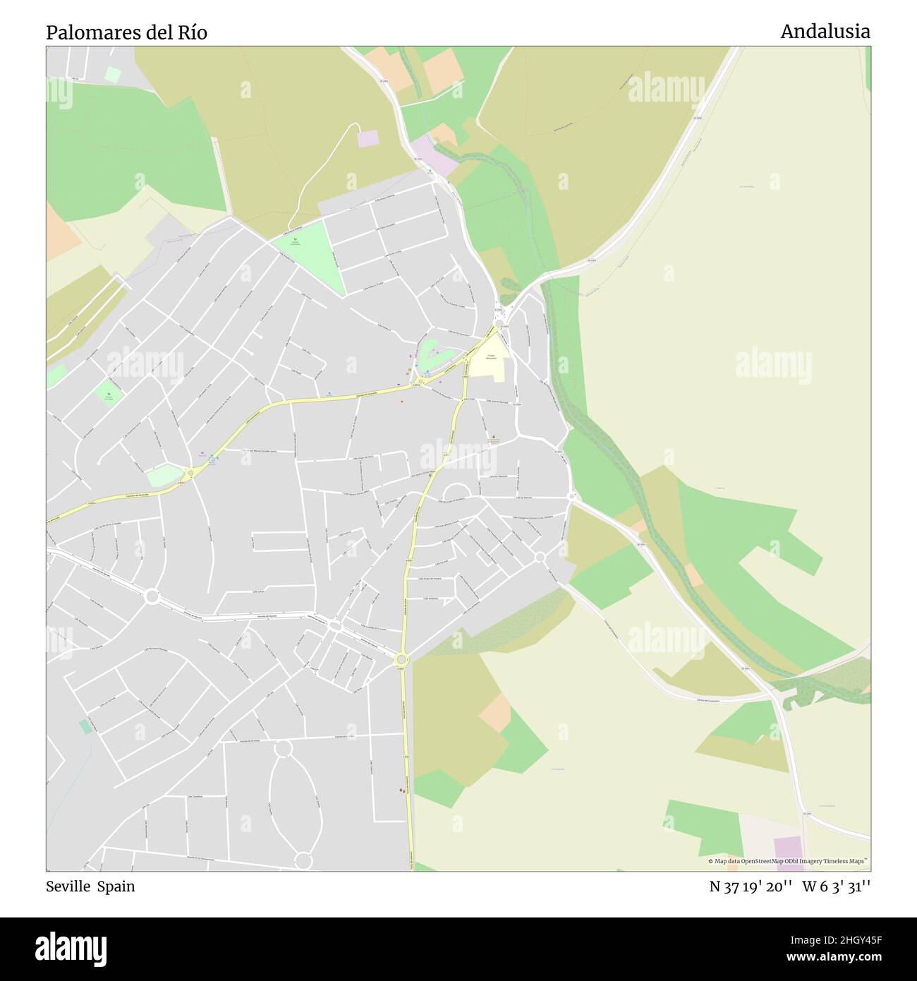 Palomares del Río, Sevilla, Spanien, Andalusien, N 37 19' 20'', W 6 3 ...