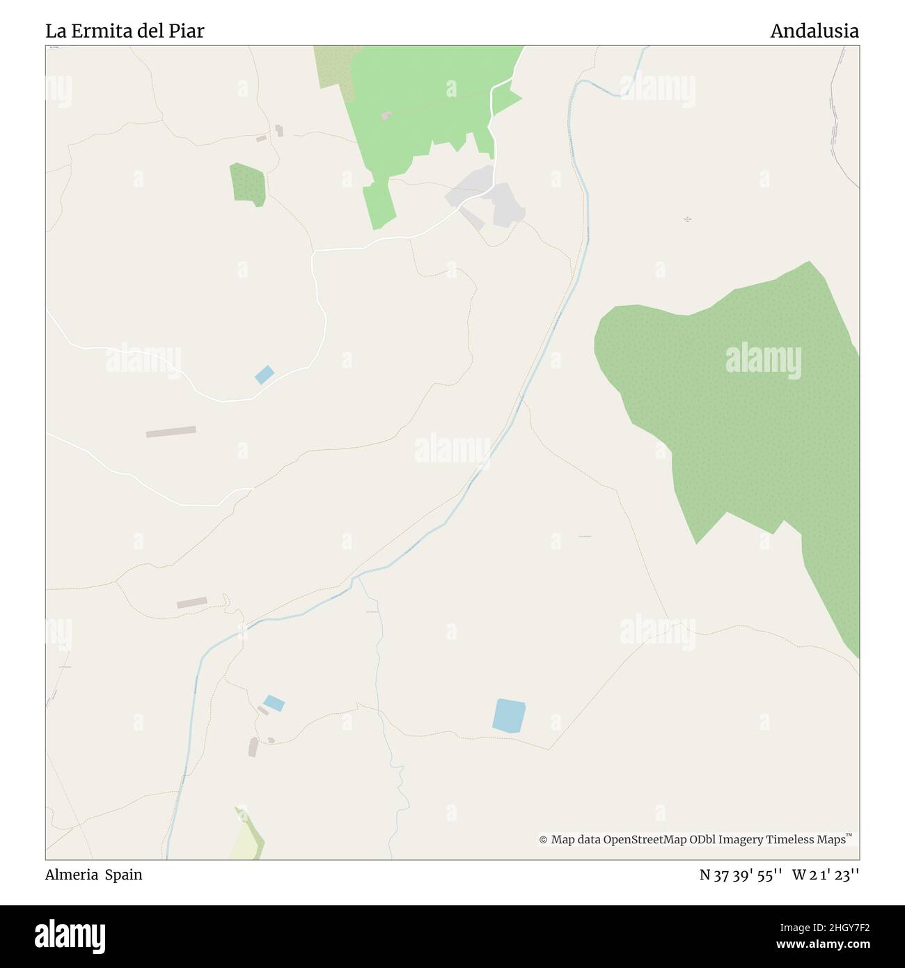 La Ermita del Piar, Almeria, Spanien, Andalusien, N 37 39' 55'', W 2 1 ...