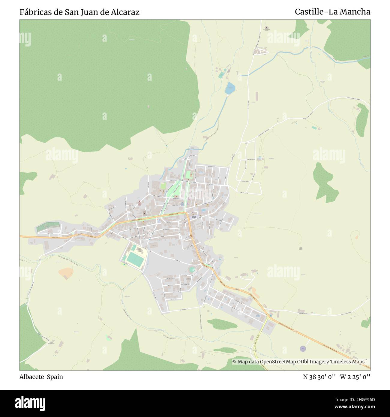 Fábricas de San Juan de Alcaraz, Albacete, Spain, Castille-La Mancha, N ...