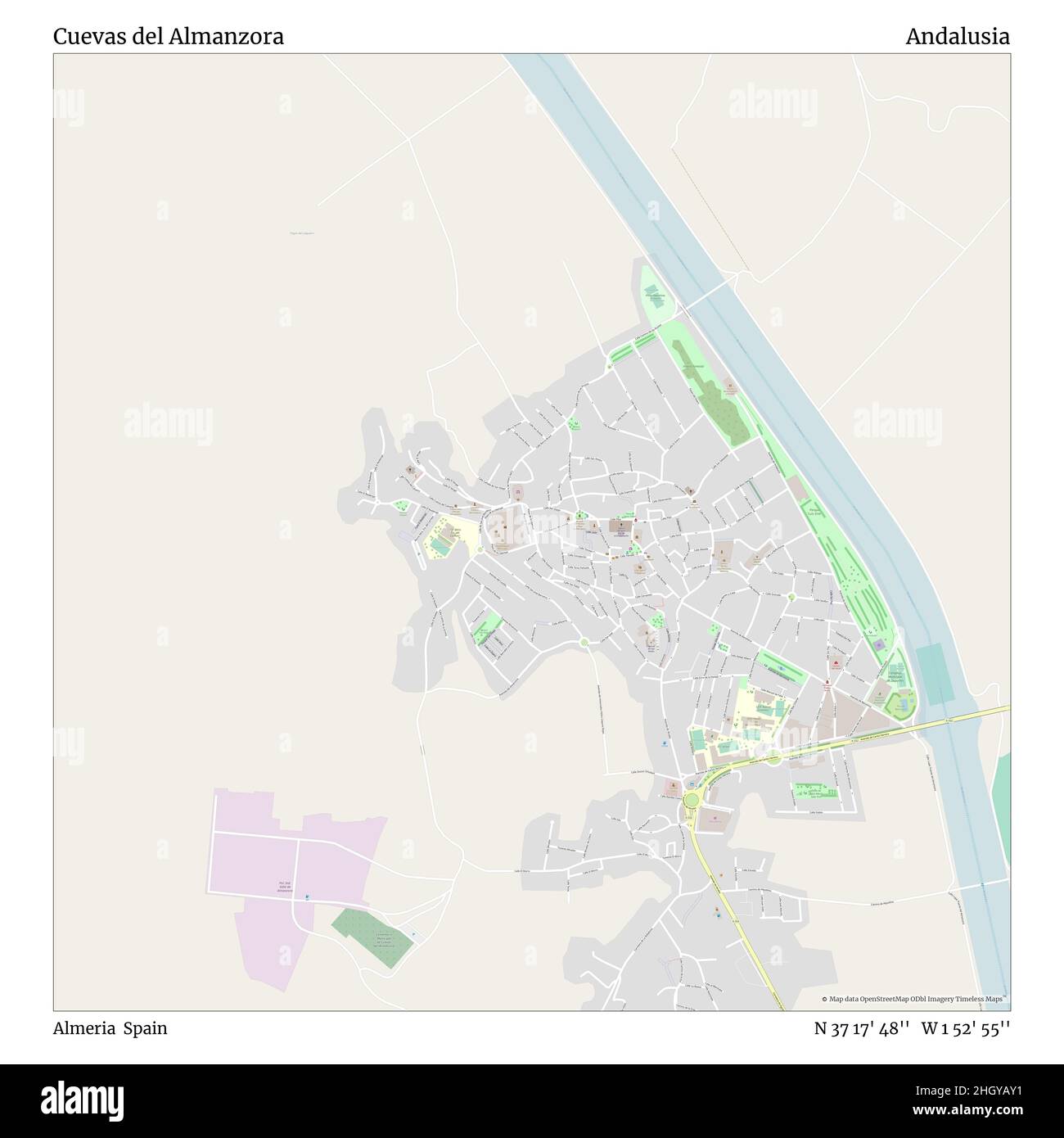 Cuevas del Almanzora, Almeria, Spanien, Andalusien, N 37 17' 48'', W 1 ...