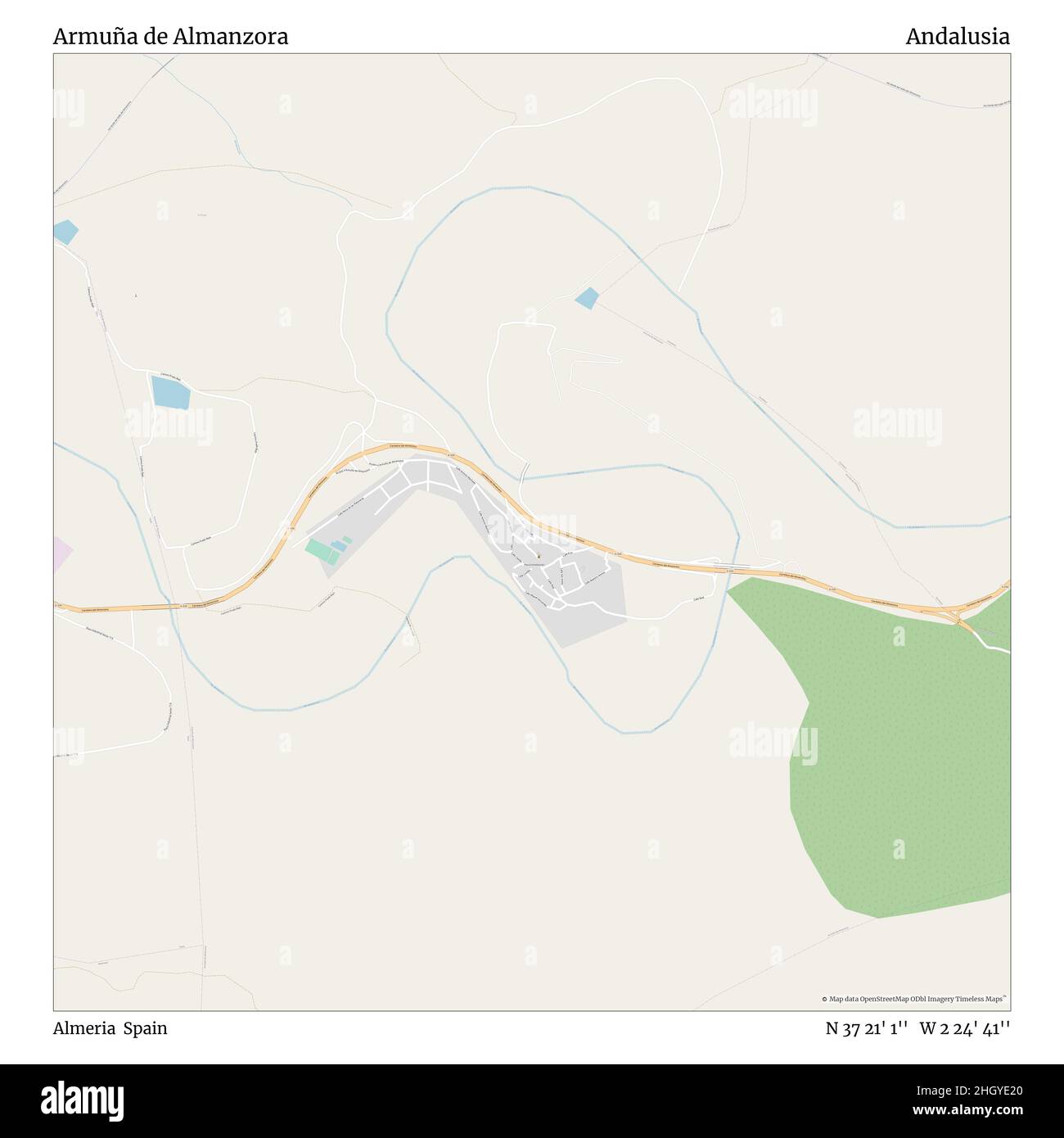 Armuña de Almanzora, Almeria, Spanien, Andalusien, N 37 21' 1'', W 2 24 ...