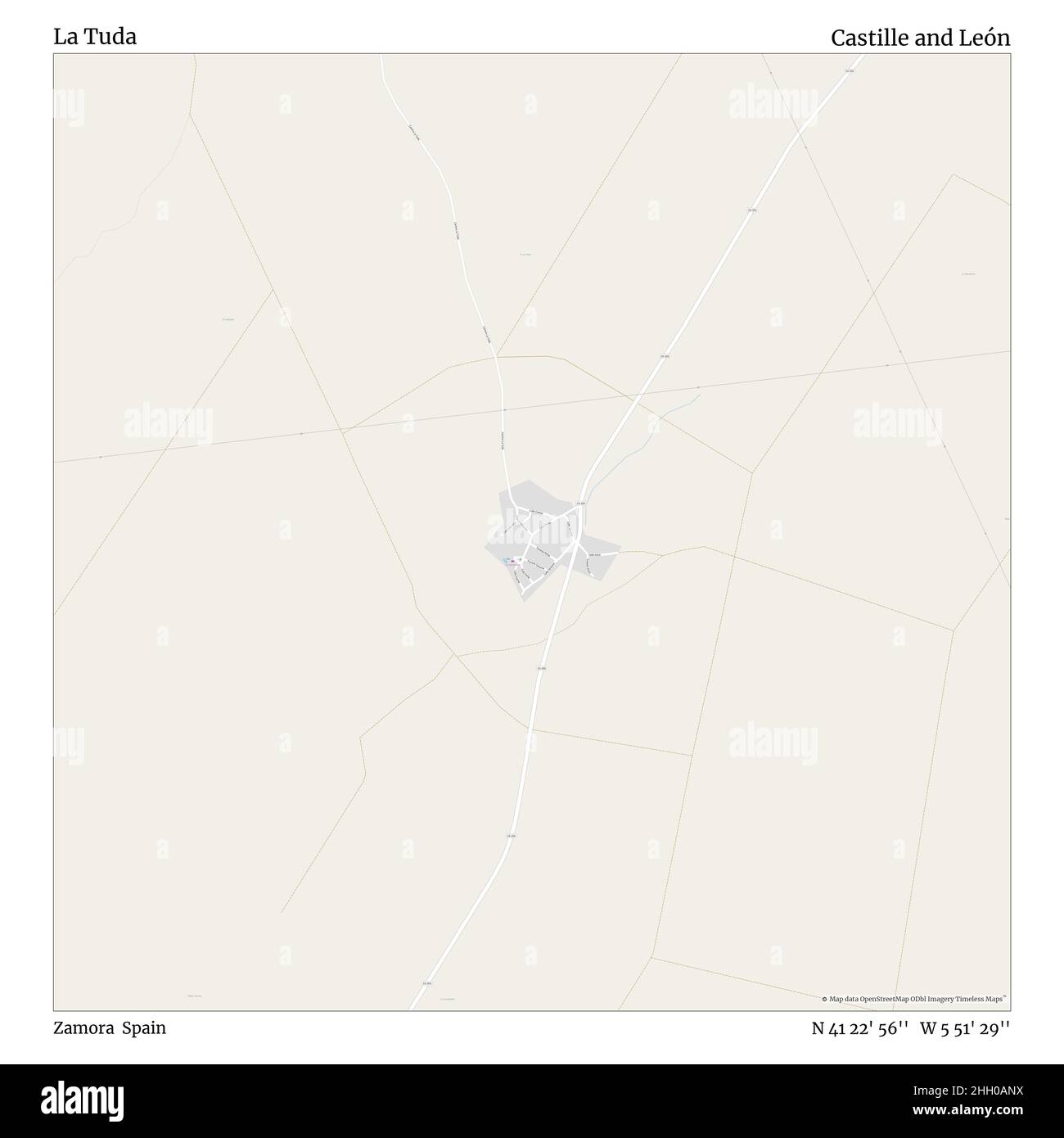 La Tuda, Zamora, Spanien, Kastilien und León, N 41 22' 56'', W 5 51' 29 ...