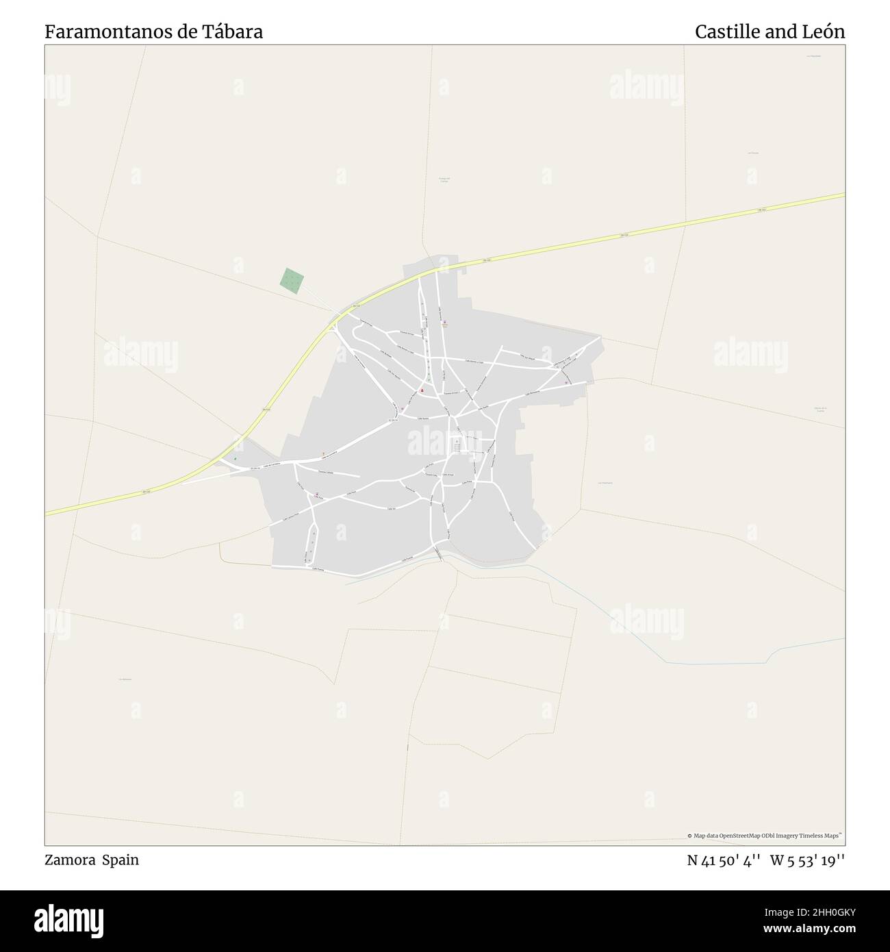 Faramontanos de Tábara, Zamora, Spain, Castille and León, N 41 50' 4 ...