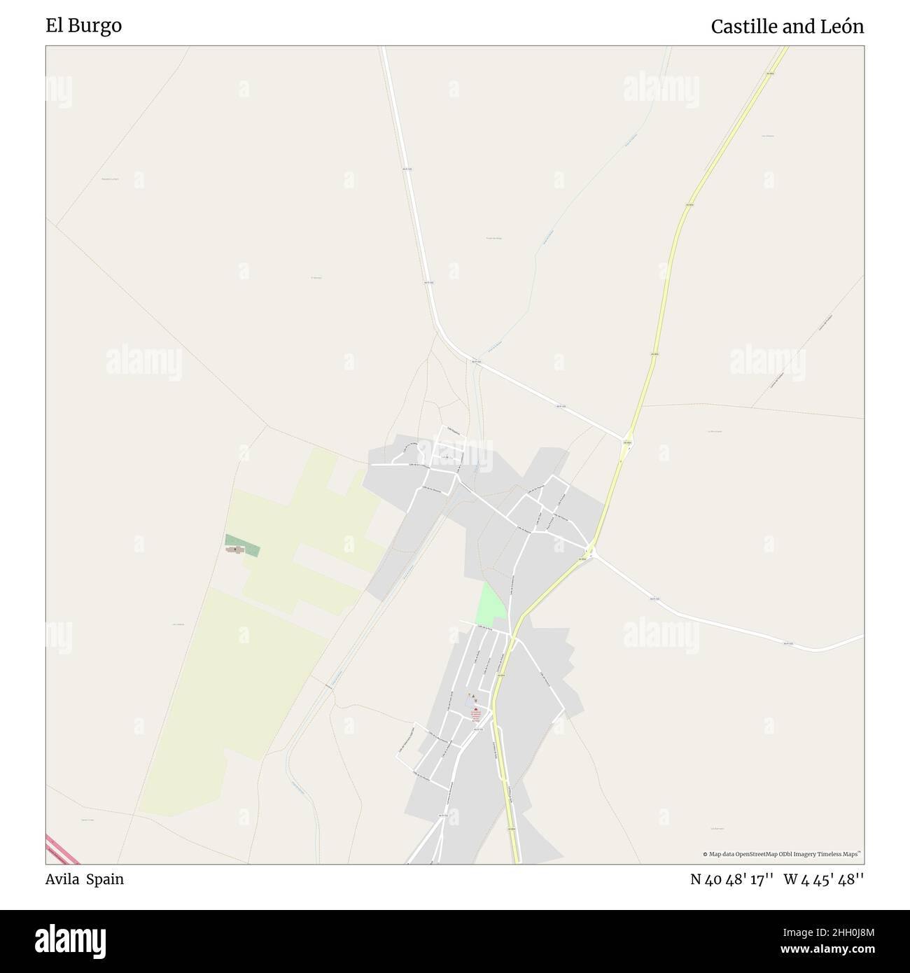 El Burgo, Avila, Spanien, Kastilien und León, N 40 48' 17'', W 4 45' 48 ...