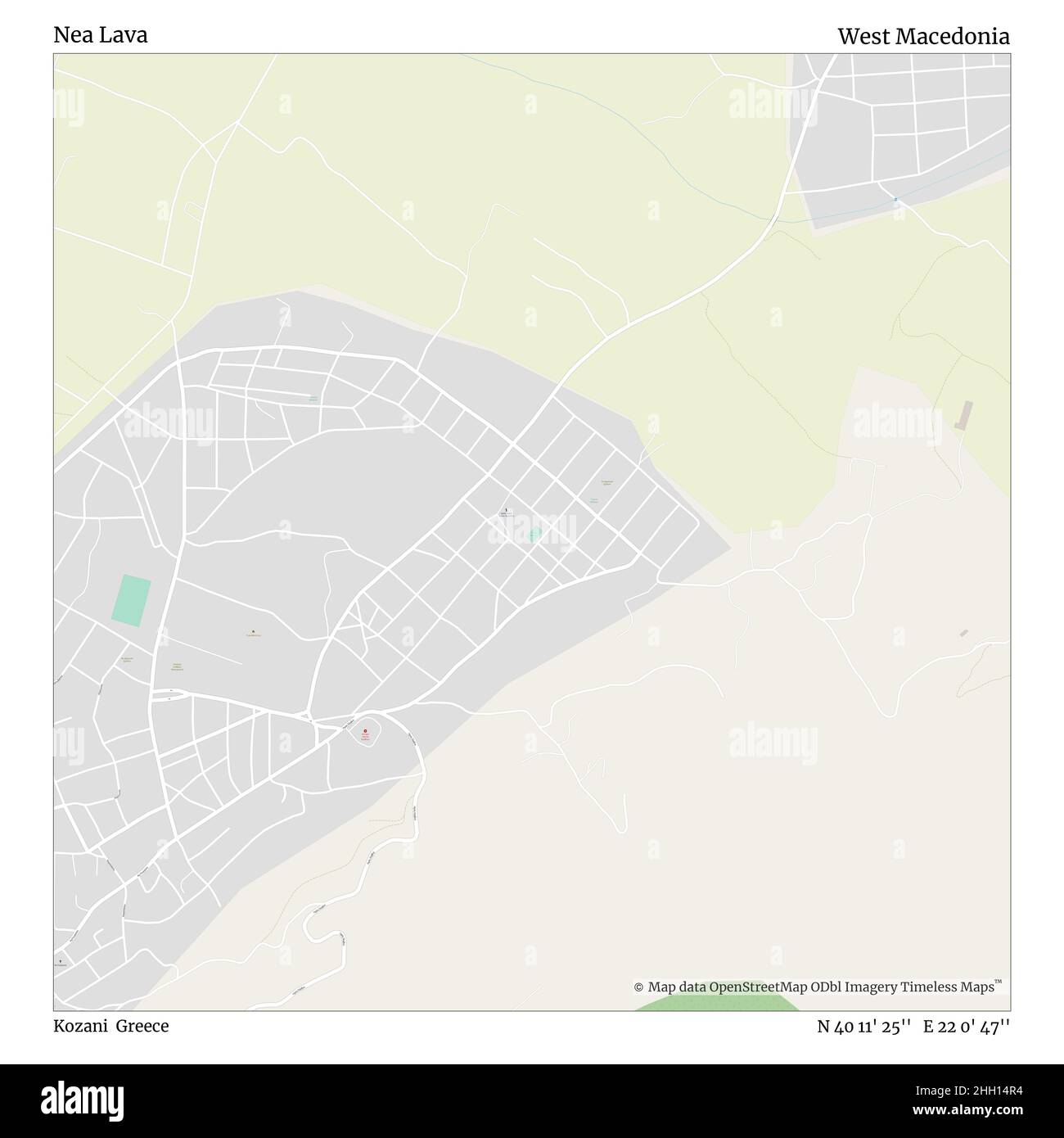 Nea Lava, Kozani, Griechenland, Westmakedonien, N 40 11' 25'', E 22 0 ...