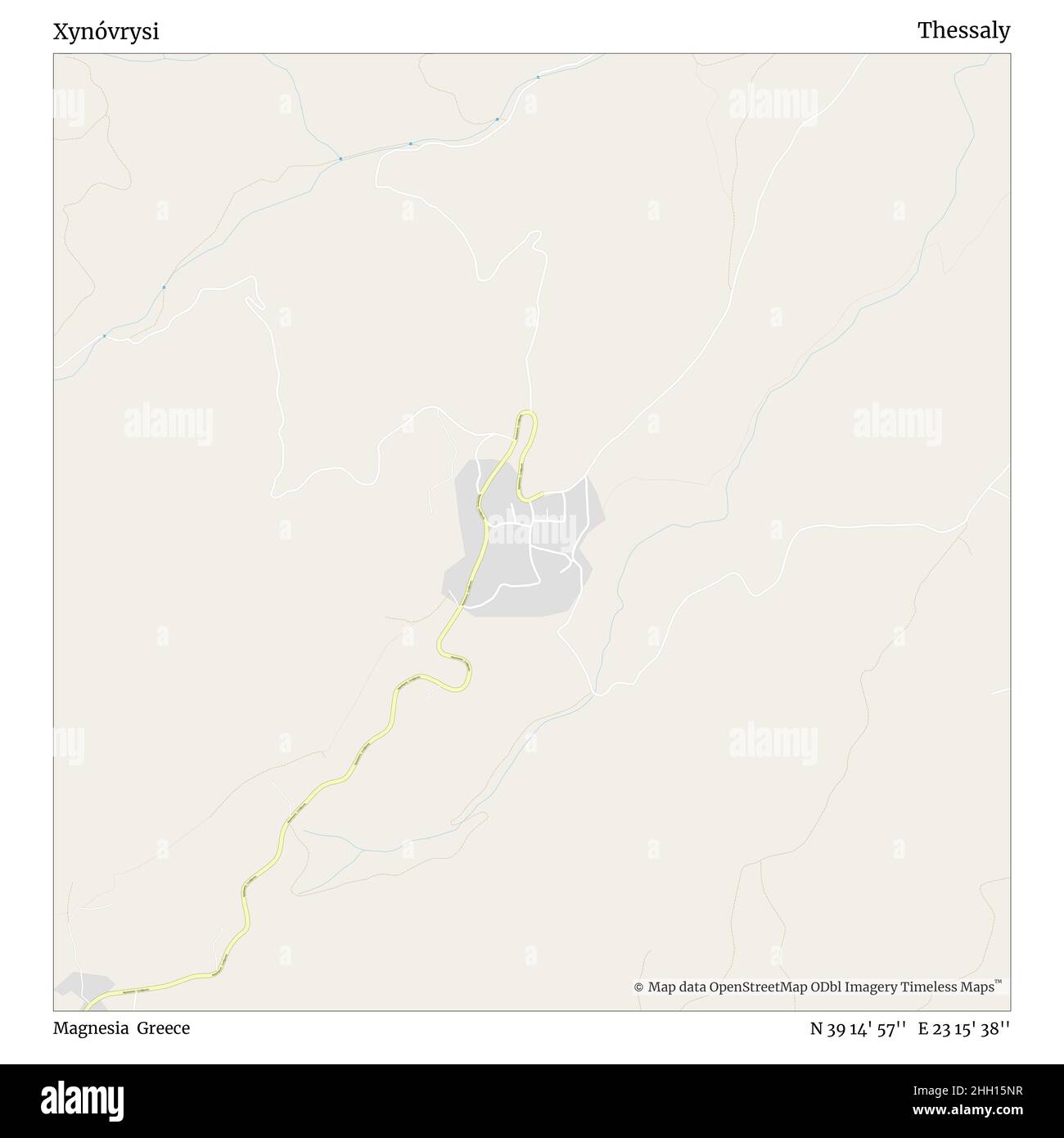 Xynóvrysi, Magnesia, Greece, Thessaly, N 39 14' 57'', E 23 15' 38 ...
