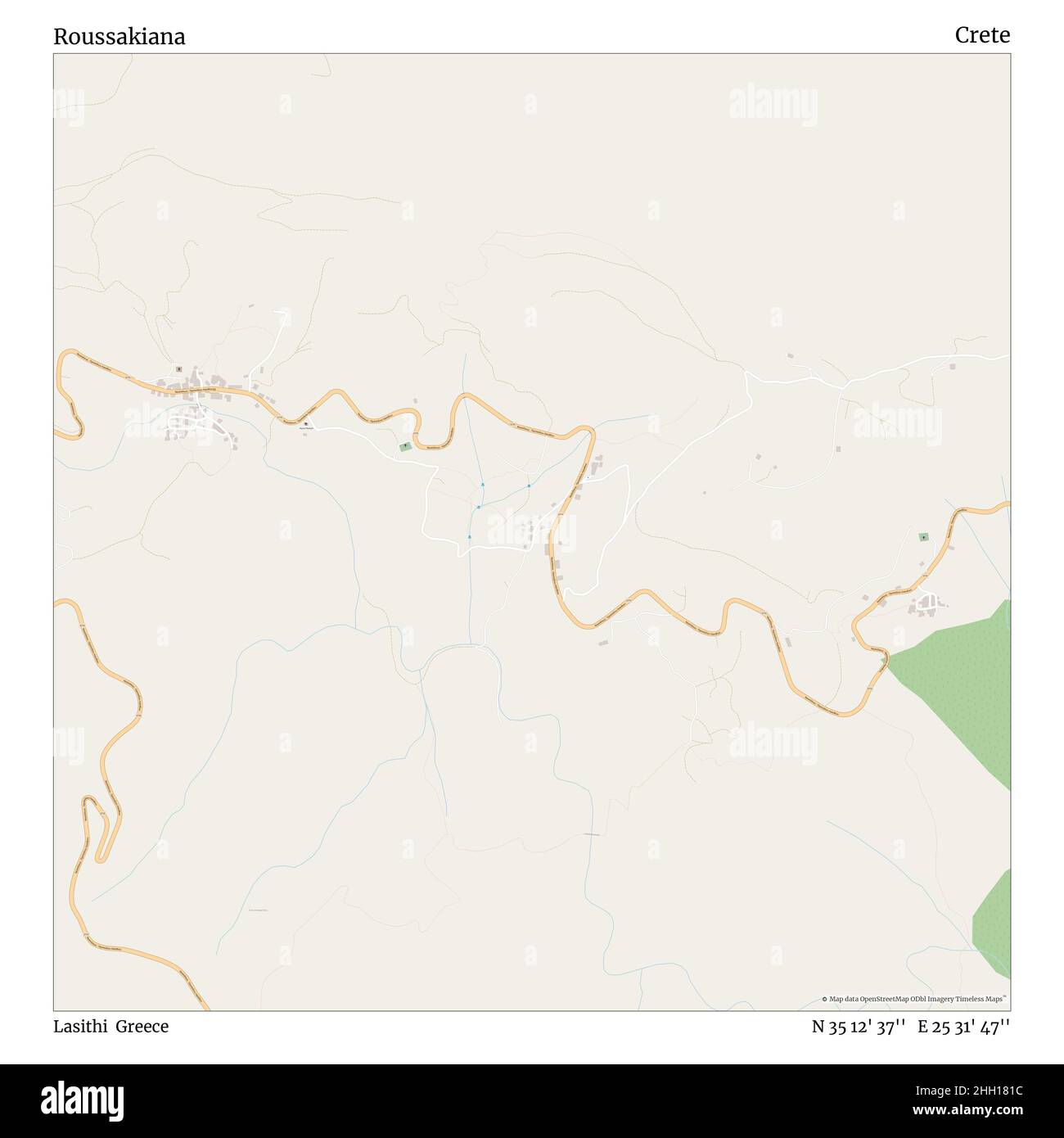 Roussakiana, Lasithi, Greece, Crete, N 35 12' 37'', E 25 31' 47'', map ...